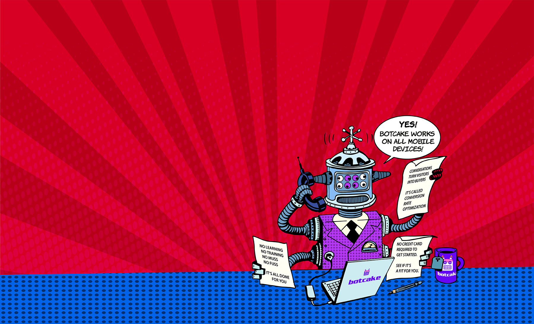 Frequently Asked Questions - A Spokesperson? A Chatbot? | BotCake.com